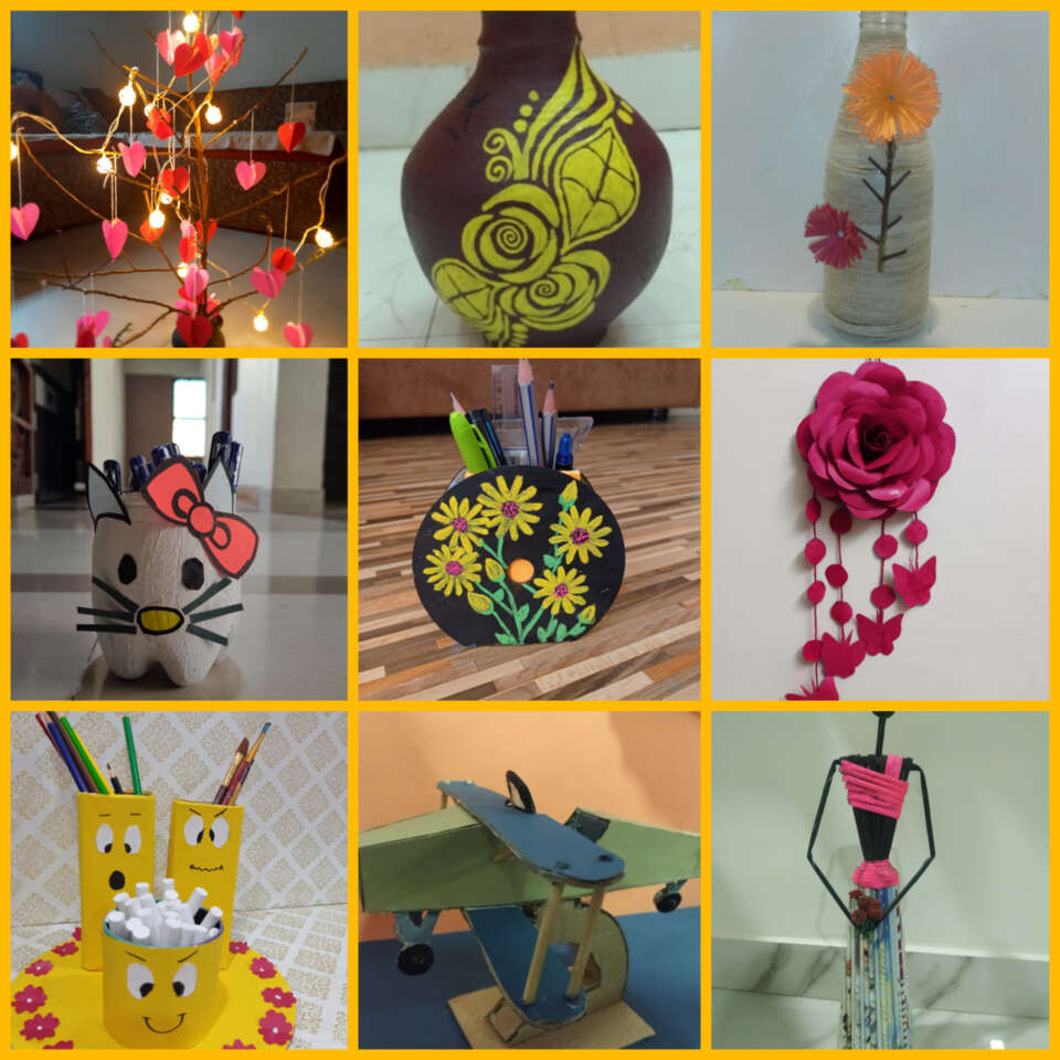 Best out of Waste Competition – High School — Little Flower Convent ...